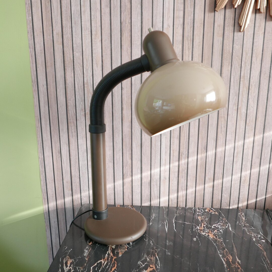 Dijkstra Netherlands - Mushroom Table Lamp Desk Lamp - Brown Plastic ...