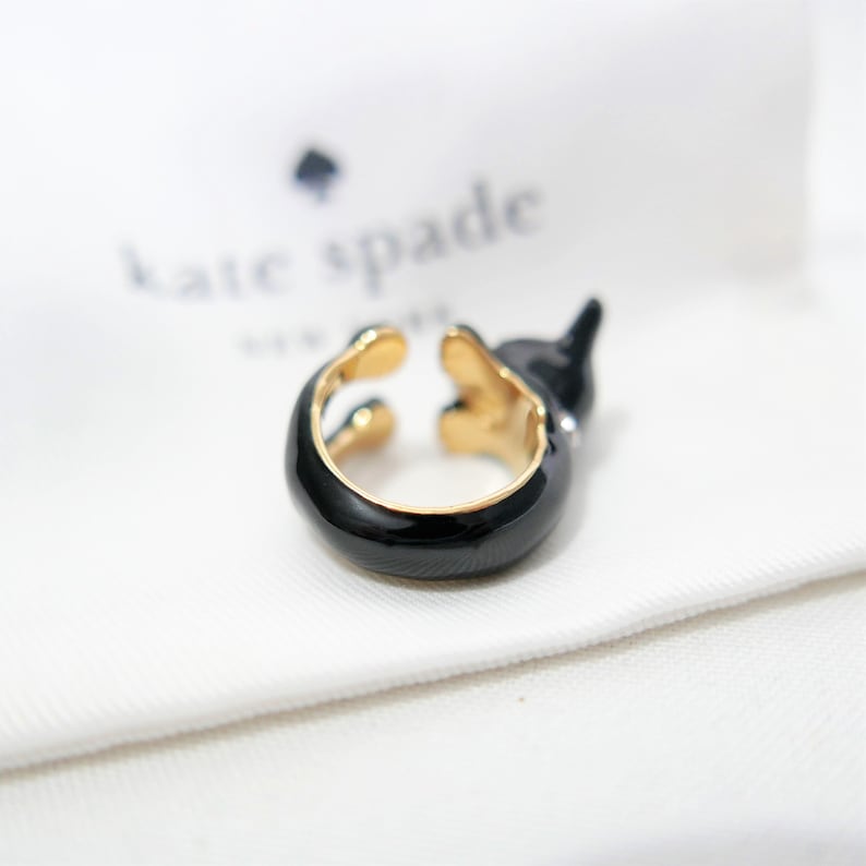 Signed Kate Spade Puppy Dog Open Ring - New York - Ma Cherie Antoine ...