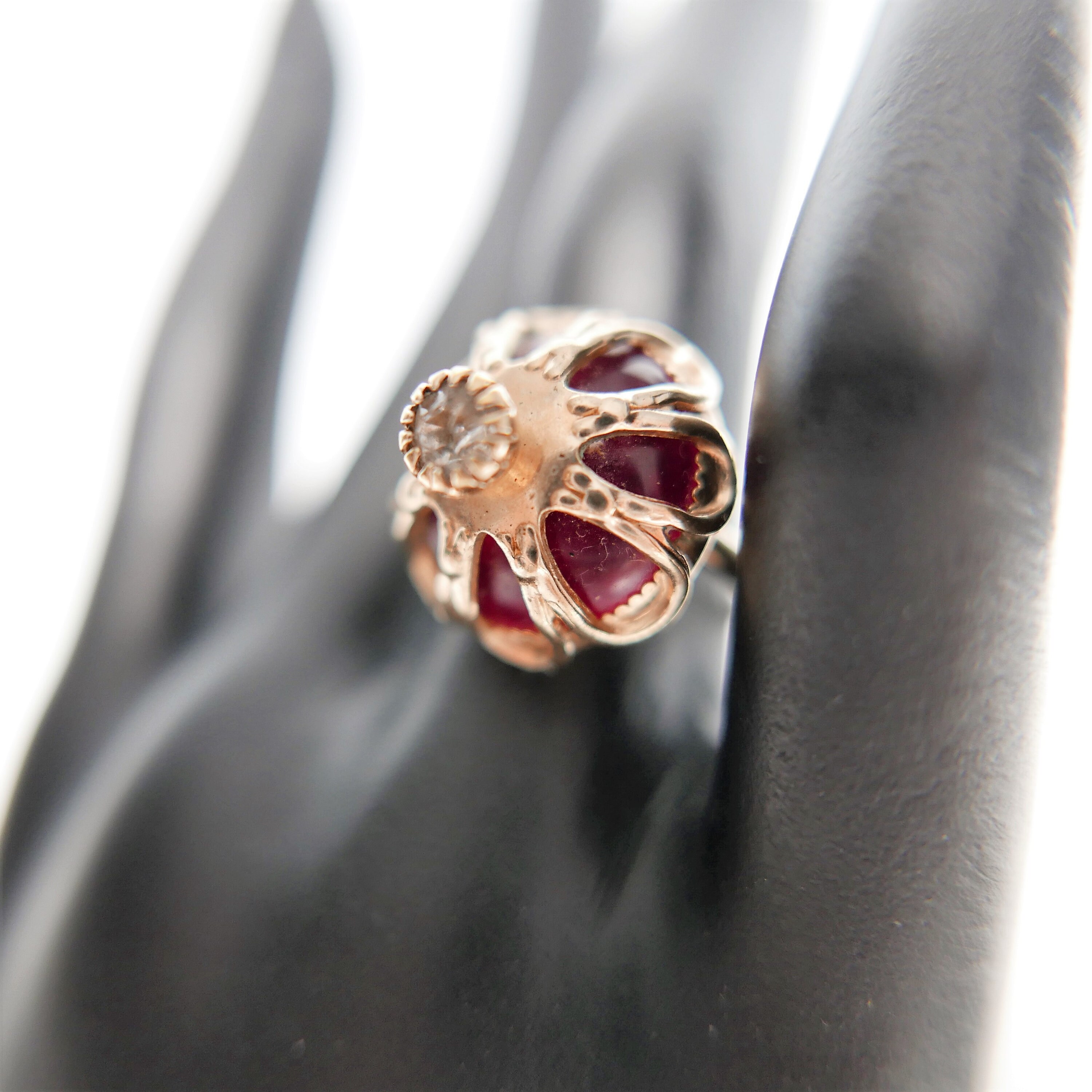 Signed Sarah COVENTRY Crown Ring - 1970s Vintage Jewelry Gift Woman ...