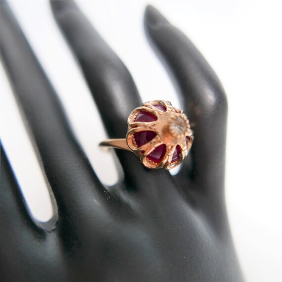 Signed Sarah COVENTRY Crown Ring - 1970s Vintage jewe… - Gem