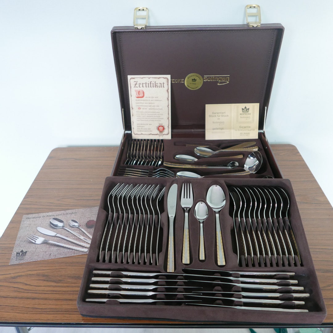 SES Solingen 72-piece Complete Cutlery in Case With Warranty ...