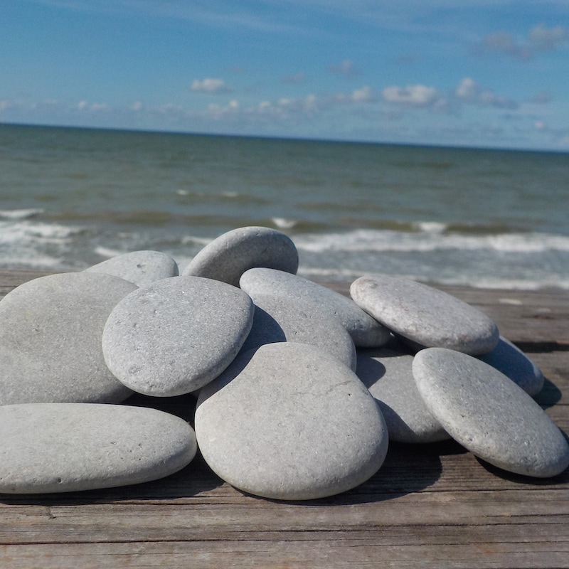 Flat Stones - Etsy