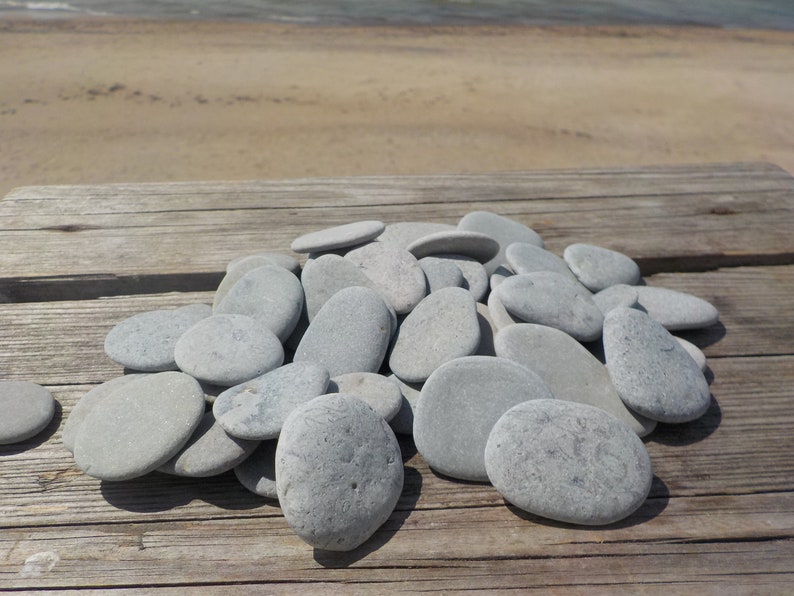 Stone Decor-set of 50 TINY Pebbles -size 0.8-1.2"/20-40 Mm-small Stones ...