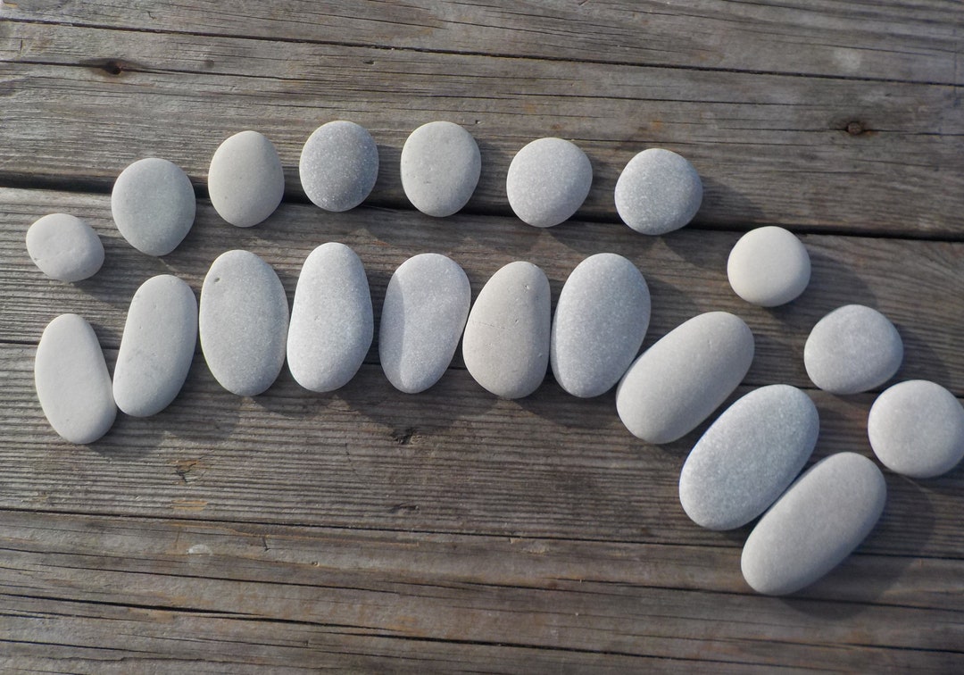 20pcs (10 Sets) Pebbles-elongated(body) and Round(head)-pebbles for ...