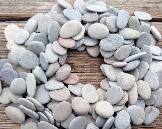 Set of Mixed SUPER TINY Sea Pebbles-round Oval Mixed Shape Pebbles ...