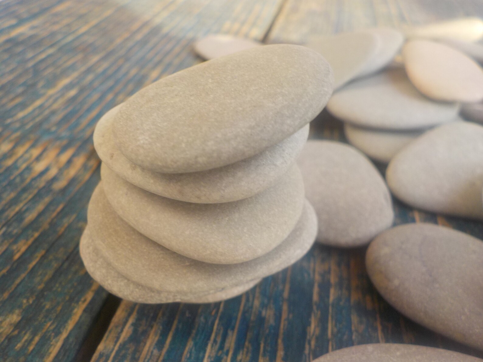 Stone Decor-set of 20 Small Pebbles -size 1.2-1.5"/30-40 Mm-small ...