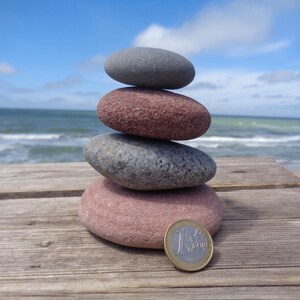Set of 4 Shaped Balancing Stones-stack Height 3.5"/95 Mm-pebbles ...