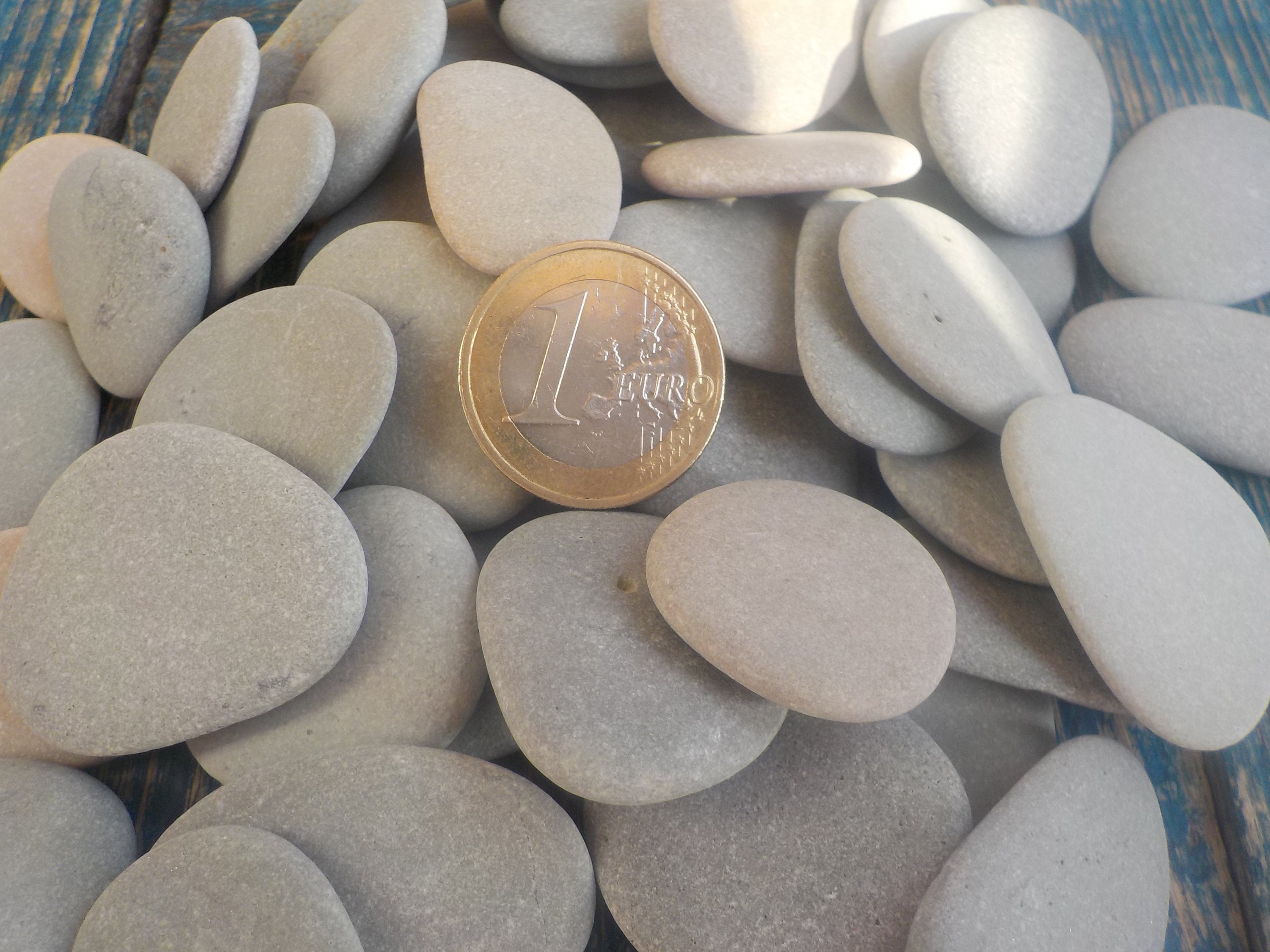 Stone Decor-set of 50 TINY Pebbles -size 0.8-1.2"/20-40 Mm-small Stones ...