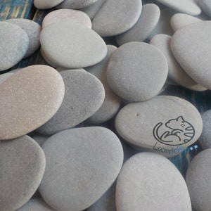 Stone Decor-set of 20 Small Pebbles size 1.2-1.5/30-40 Mm-small Stones ...
