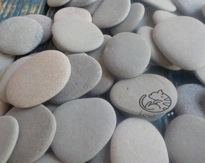 Oval Shaped Beach Rocks Sea Stones Oval Pebbles Bulk 100 Pcs SMALL - Etsy