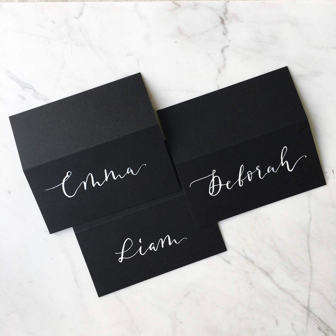 Place Cards Calligraphy Custom Made to Order Hand Lettered - Etsy Australia