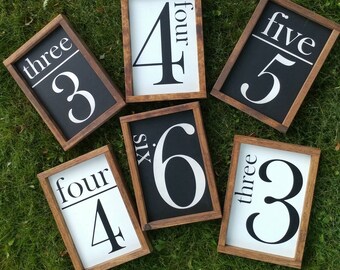 Number sign | Etsy