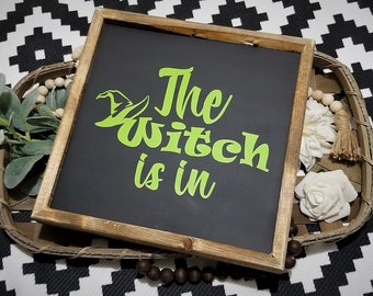 Witch is in sign | Etsy