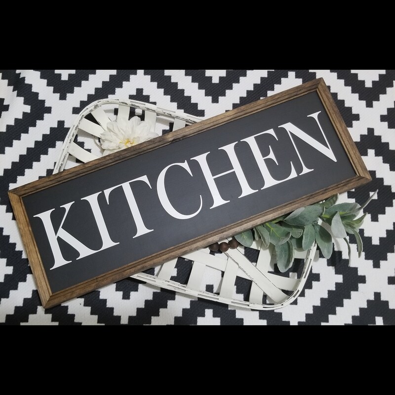 Wood Kitchen Signs - Etsy
