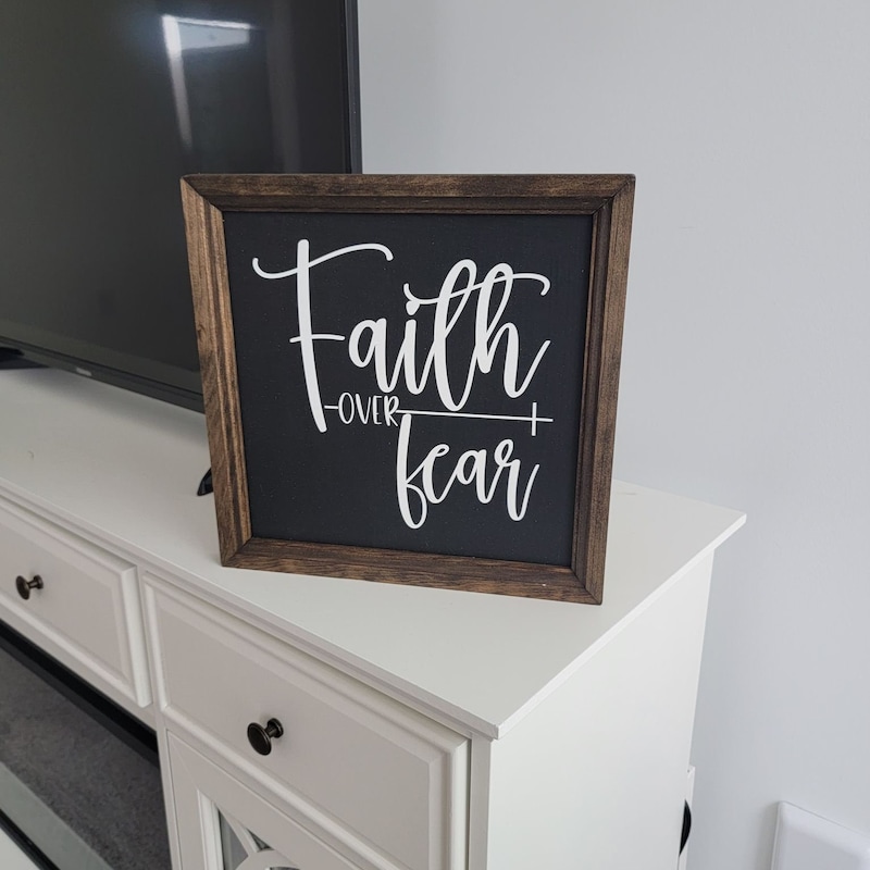 Faith Sign - Etsy