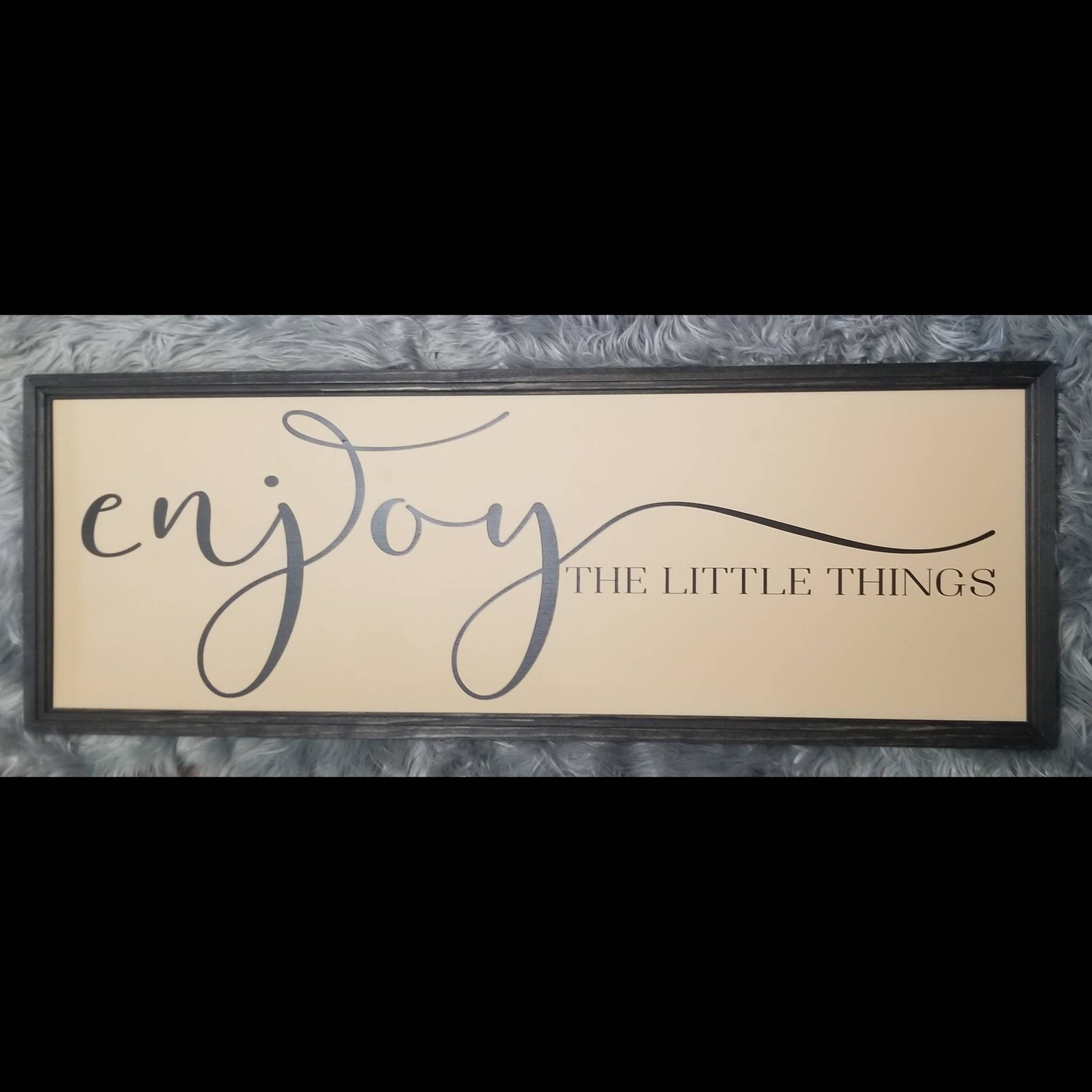 Enjoy the Little Things Sign Enjoy the Little Things Bedroom | Etsy