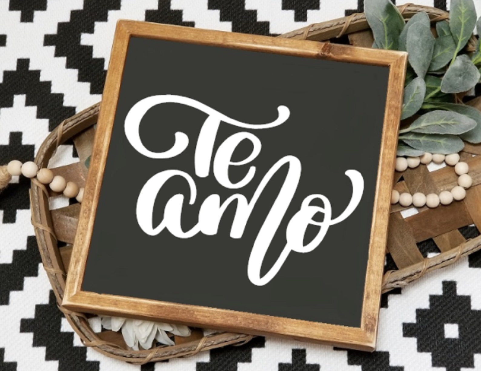 Te amo sign Valentine day sign love sign love you more | Etsy