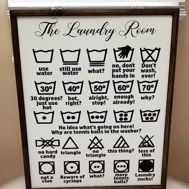 Laundry Room Signs - Etsy