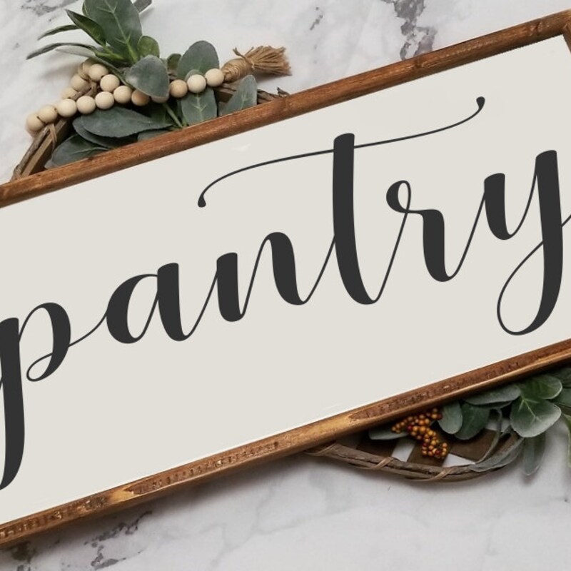 Pantry Signs for Kitchen - Etsy