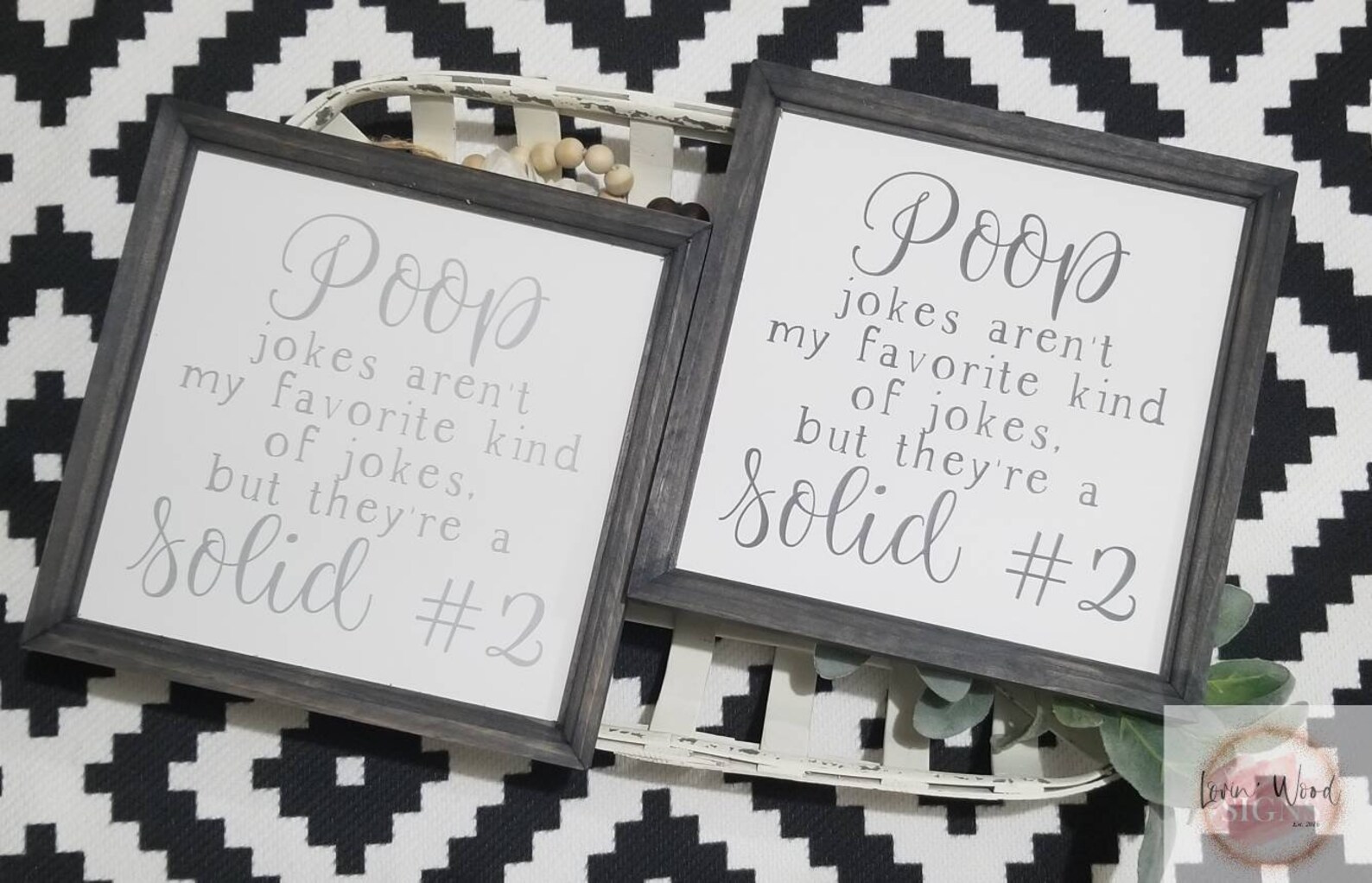 Funny Bathroom Sign Poop Jokes Sign Poop Sign Farmhouse | Etsy