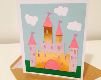 Princess Castle Card In A Box