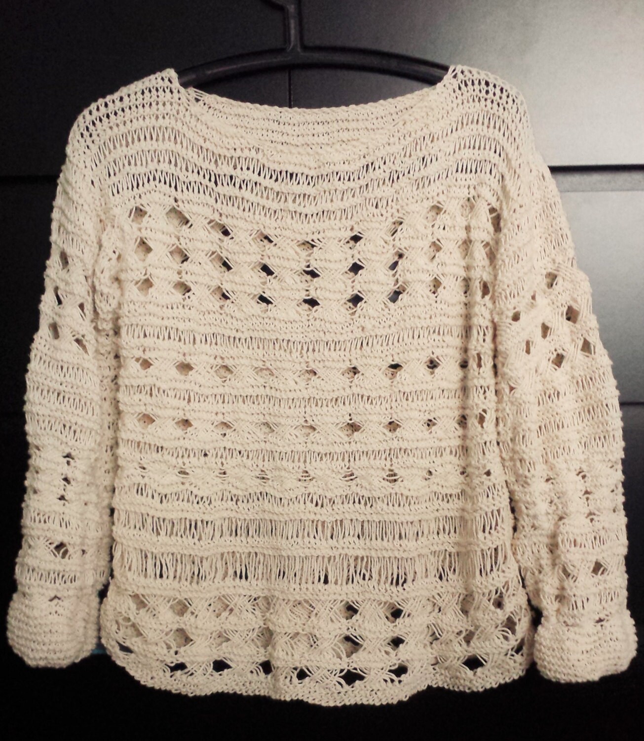 Hand Knit Sweater Pattern Knit Sweater Hand Knitted Sweater - Etsy