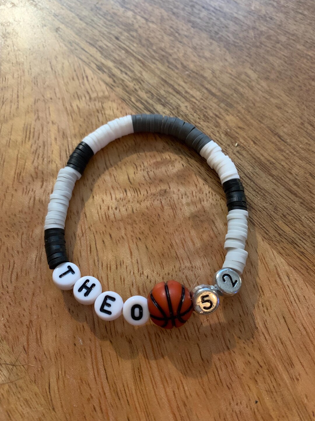 Custom Basketball Bracelet | Sports Bracelet | Team Bracelet | Mom ...