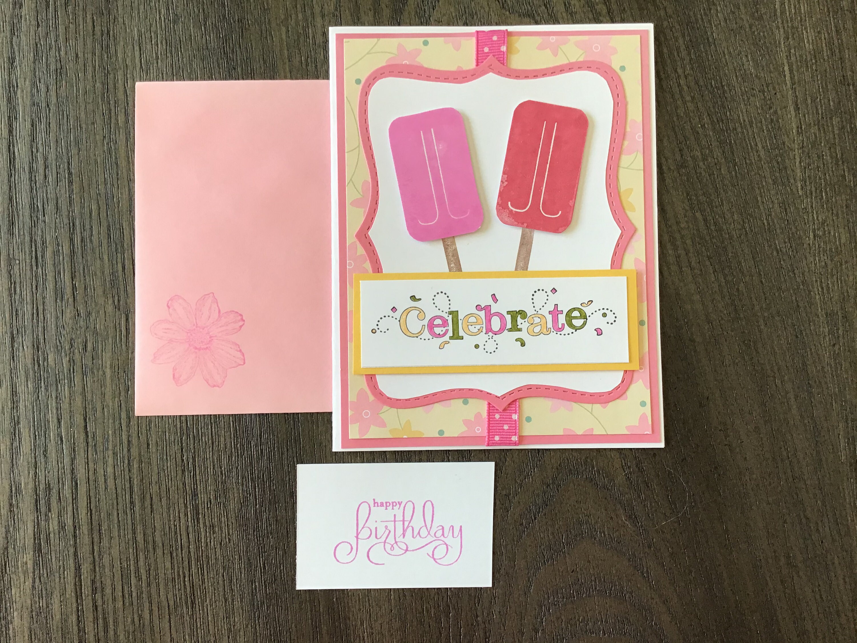 Popsicle Birthday Card - Etsy