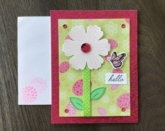 Printable Hello Card, Instant Download Card, Digital Download Hello ...