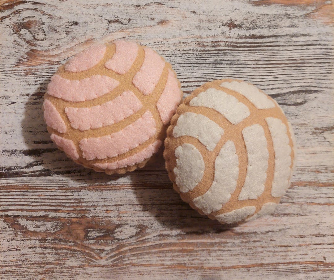 Pan Dulce Mexican Pastery (set of 2) Felt Handmade Play Food - Etsy