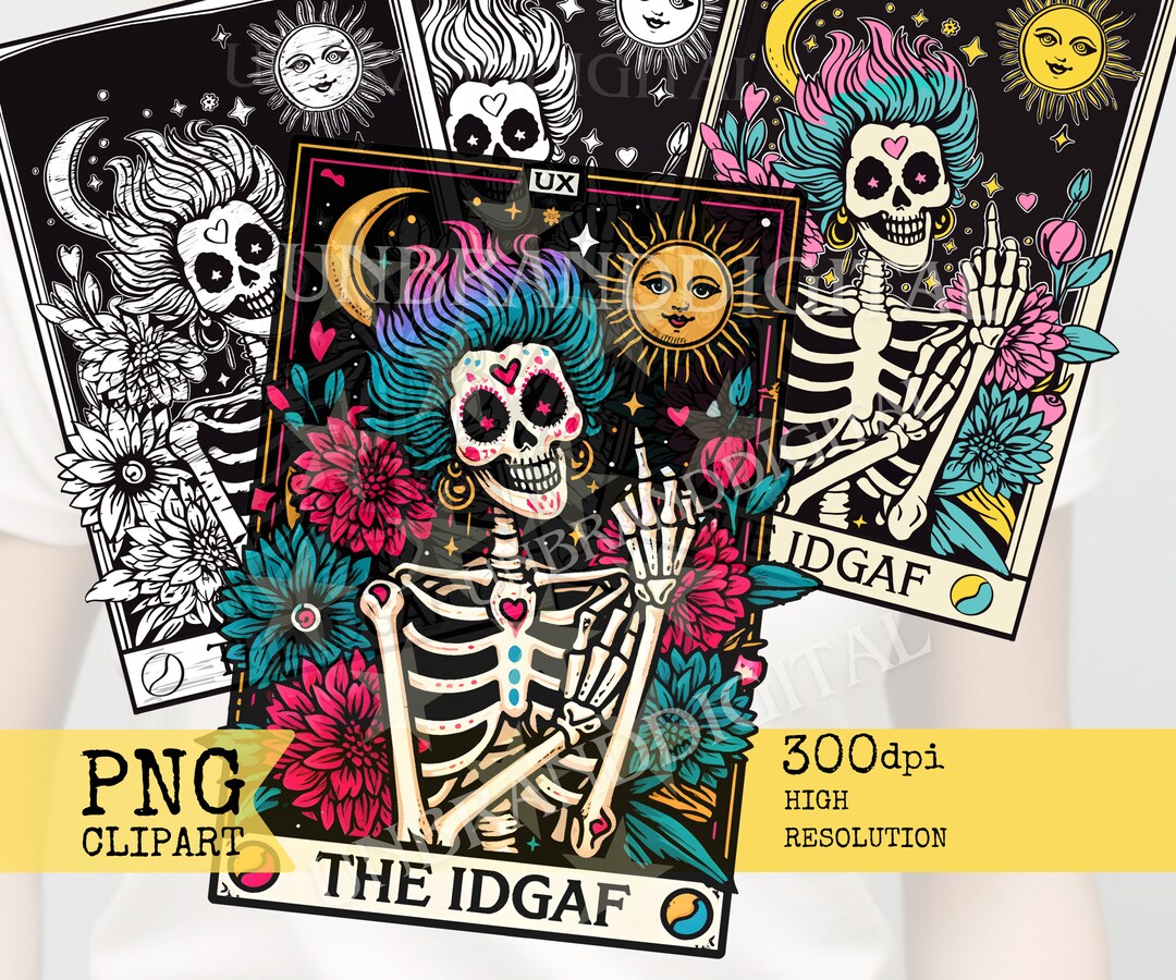 The IDGAF MOM, PNG Clipart, Skeleton Fuccking Mom, Skeleton Mom Tarot ...