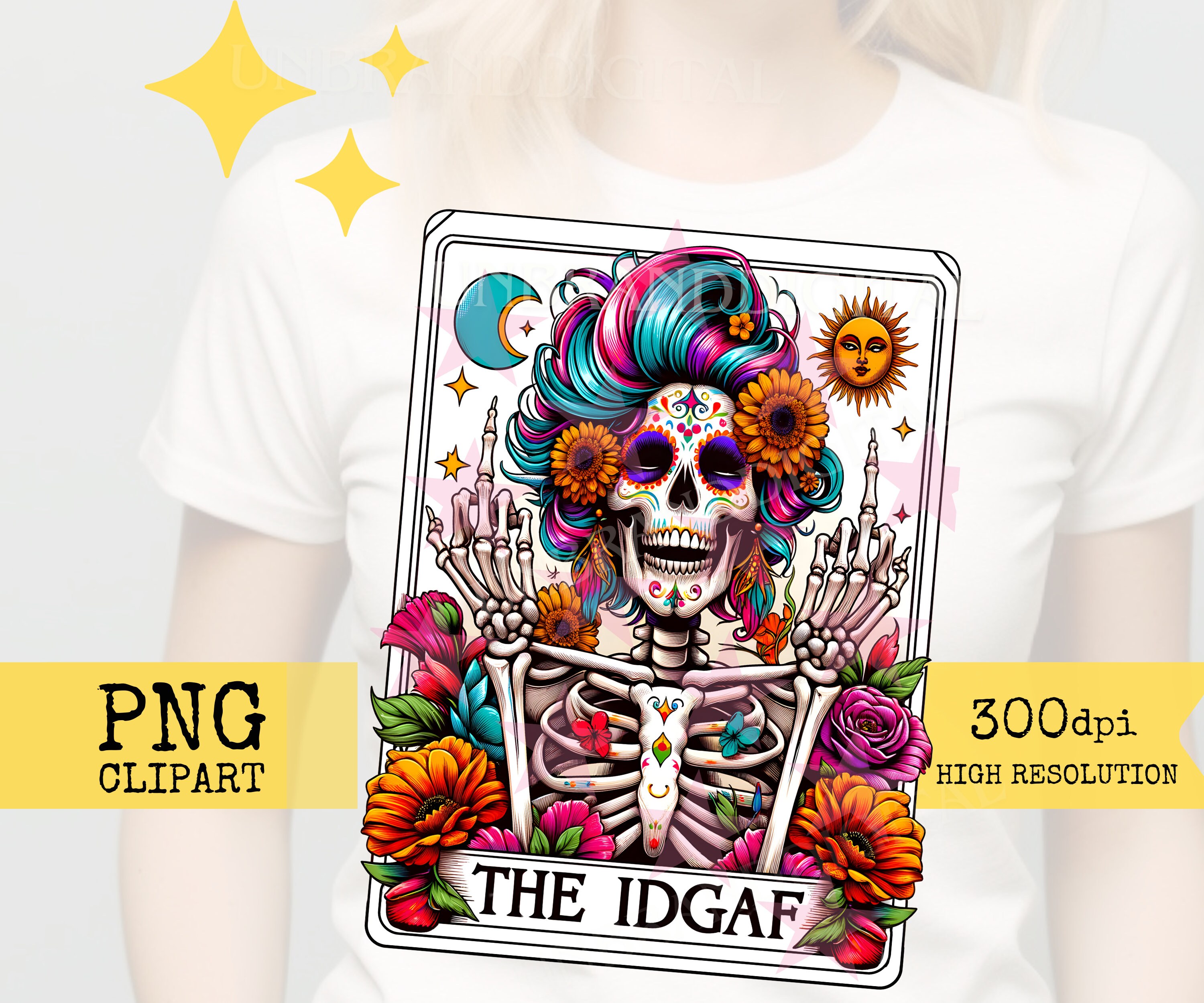 Skeleton-mom PNG, Tarot Clipart, the IDGAF Mom, Idgaf-mommy Png,digital ...
