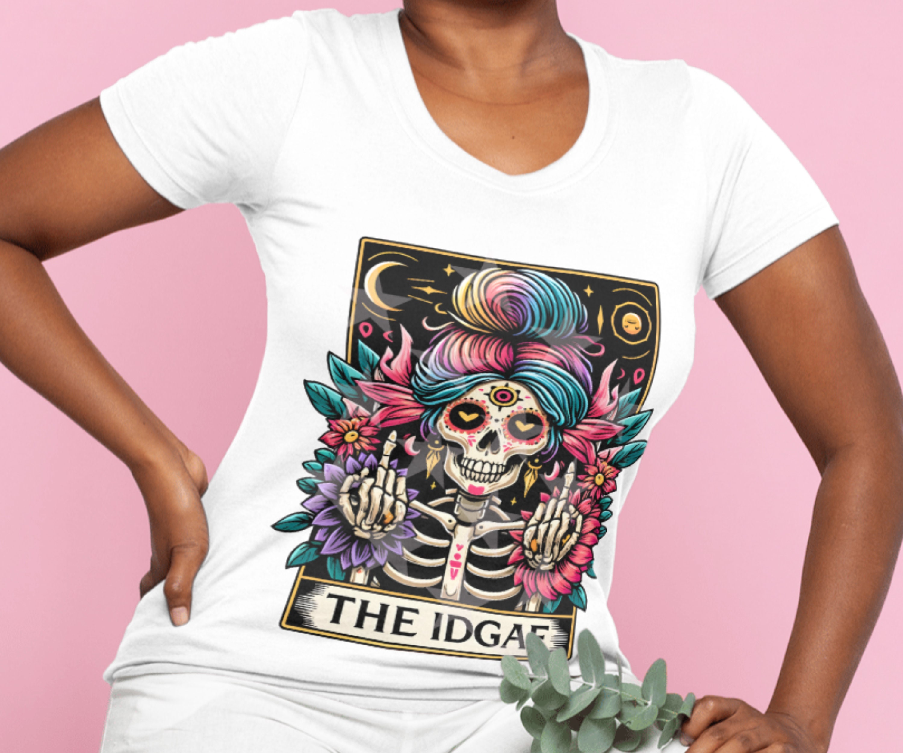 Skeleton Mom-mie, Mother Vibe,the IDGAF Tarot Card, Mommy Sublimation ...