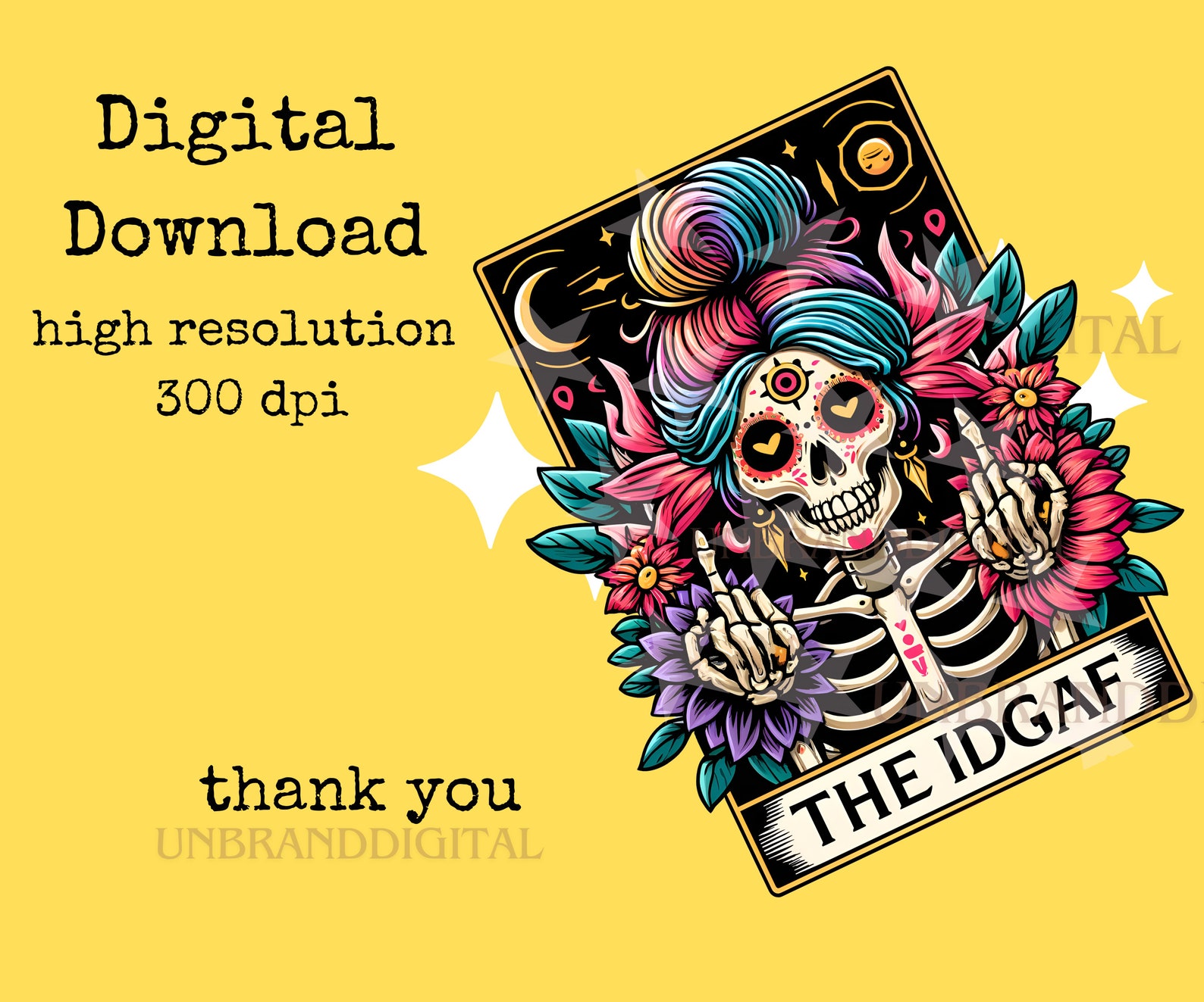 Skeleton Mom-mie, Mother Vibe,the IDGAF Tarot Card, Mommy Sublimation ...