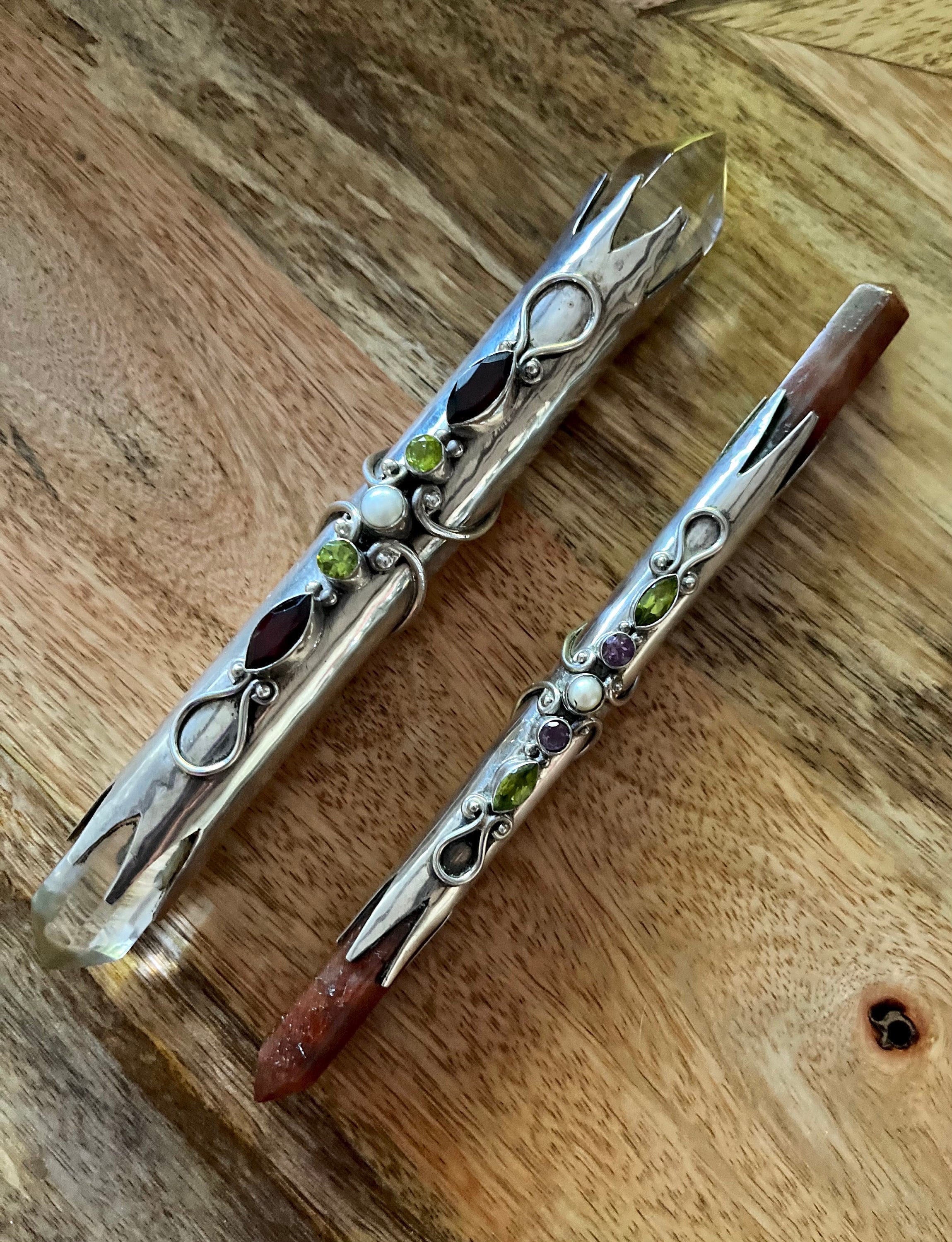 Crystal Wand, Wiccan Wand, Magic Wand, February Birthstone, Amethyst ...