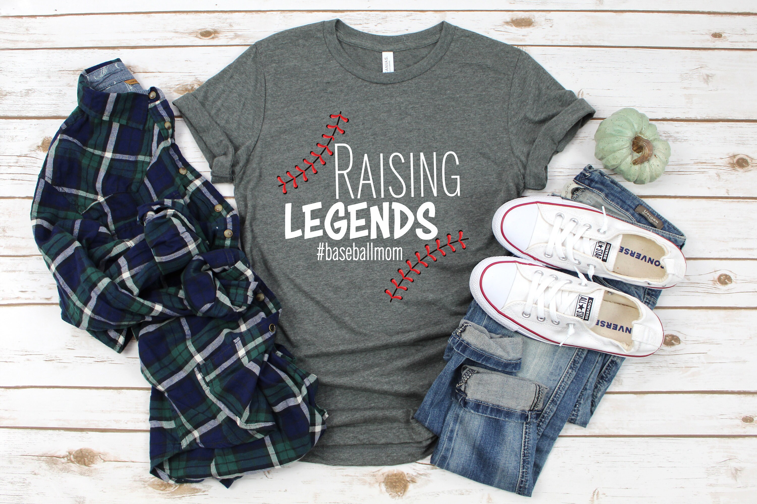 Raising Legends Baseball Mom - SVG File - Etsy