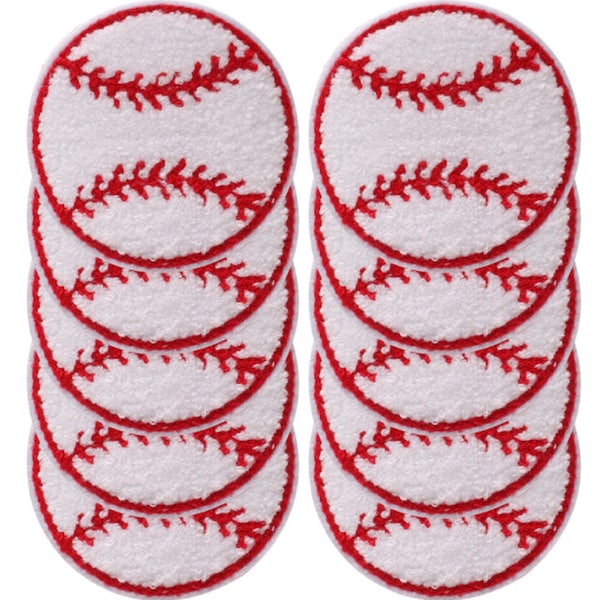 Baseball Iron on Patches - Etsy