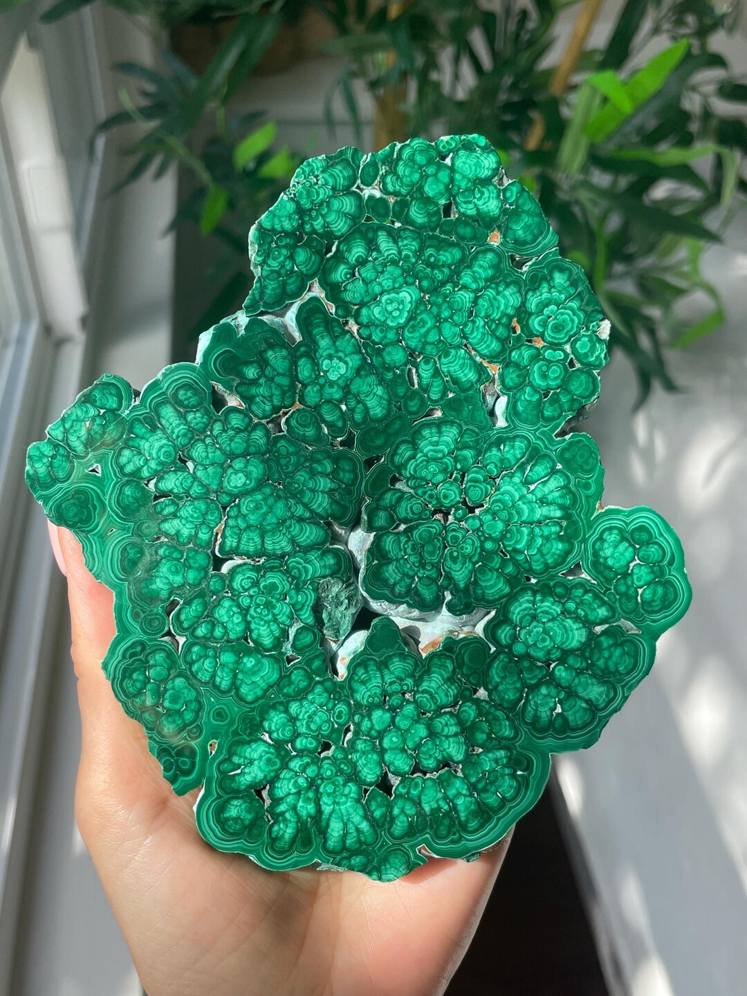 AAA Grade Rare Large Natural Malachite-chrysocolla Slab DISCOUNTED ...