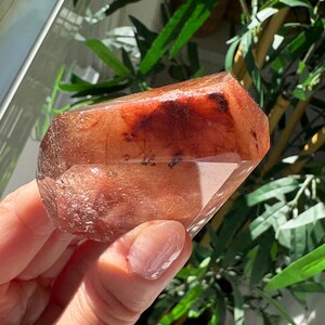 Red Hair Rutilated Quartz Freeform / AAA Grade Rare Rutile Included ...