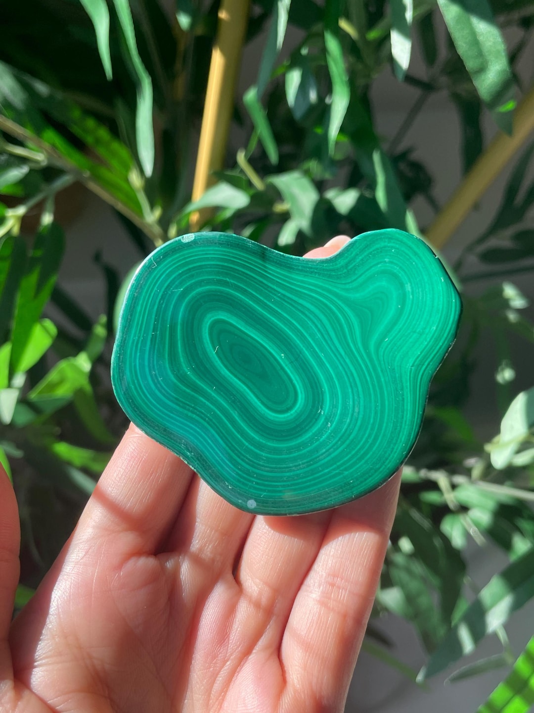 Beautiful Malachite Slab / Natural Green Malachite Eye / Malachite ...