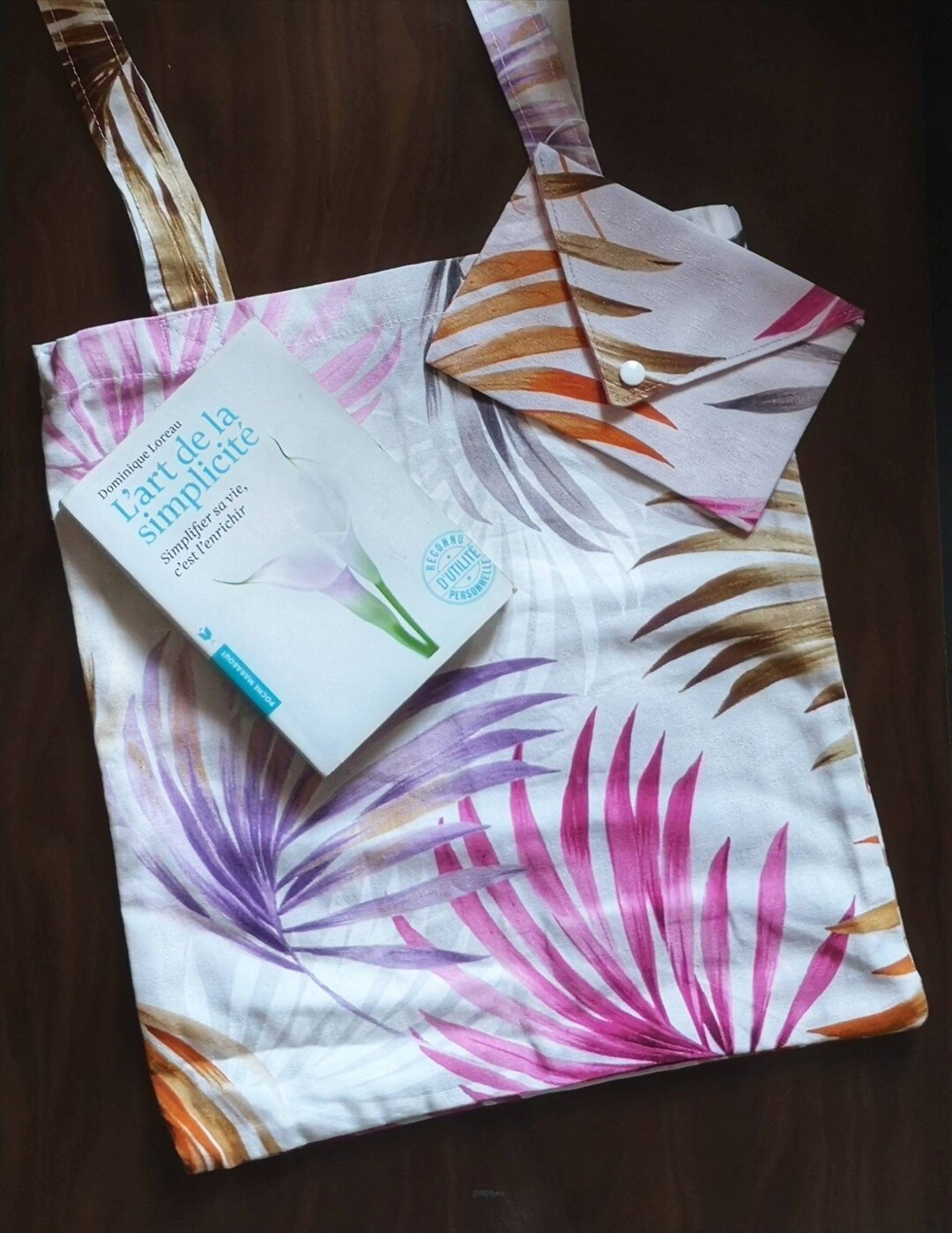 Ibiza Flowery Tote Bag Set and Envelope Kit - Etsy