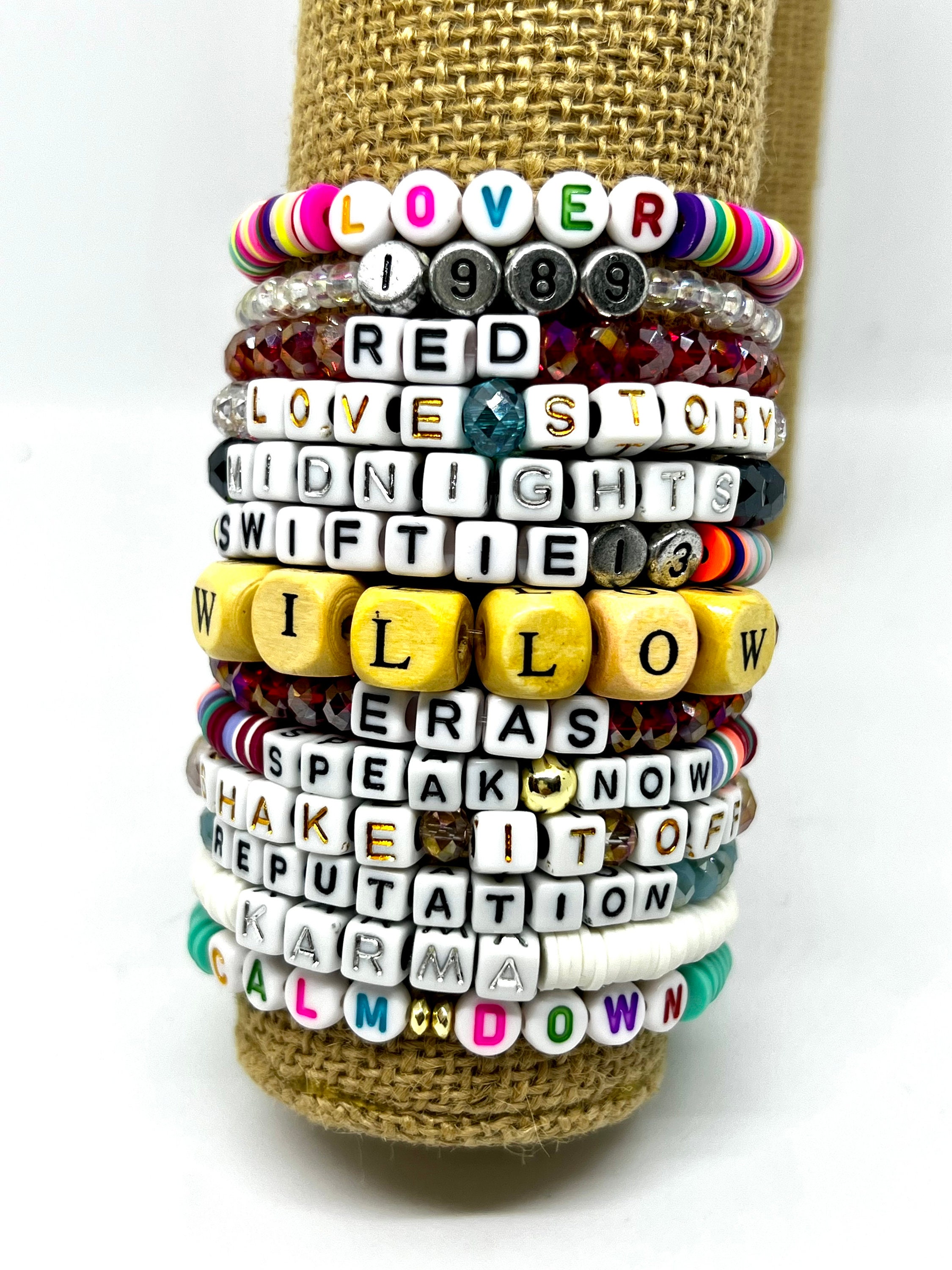 Taylor Swift Lucky 13 Bracelet Stack - Etsy