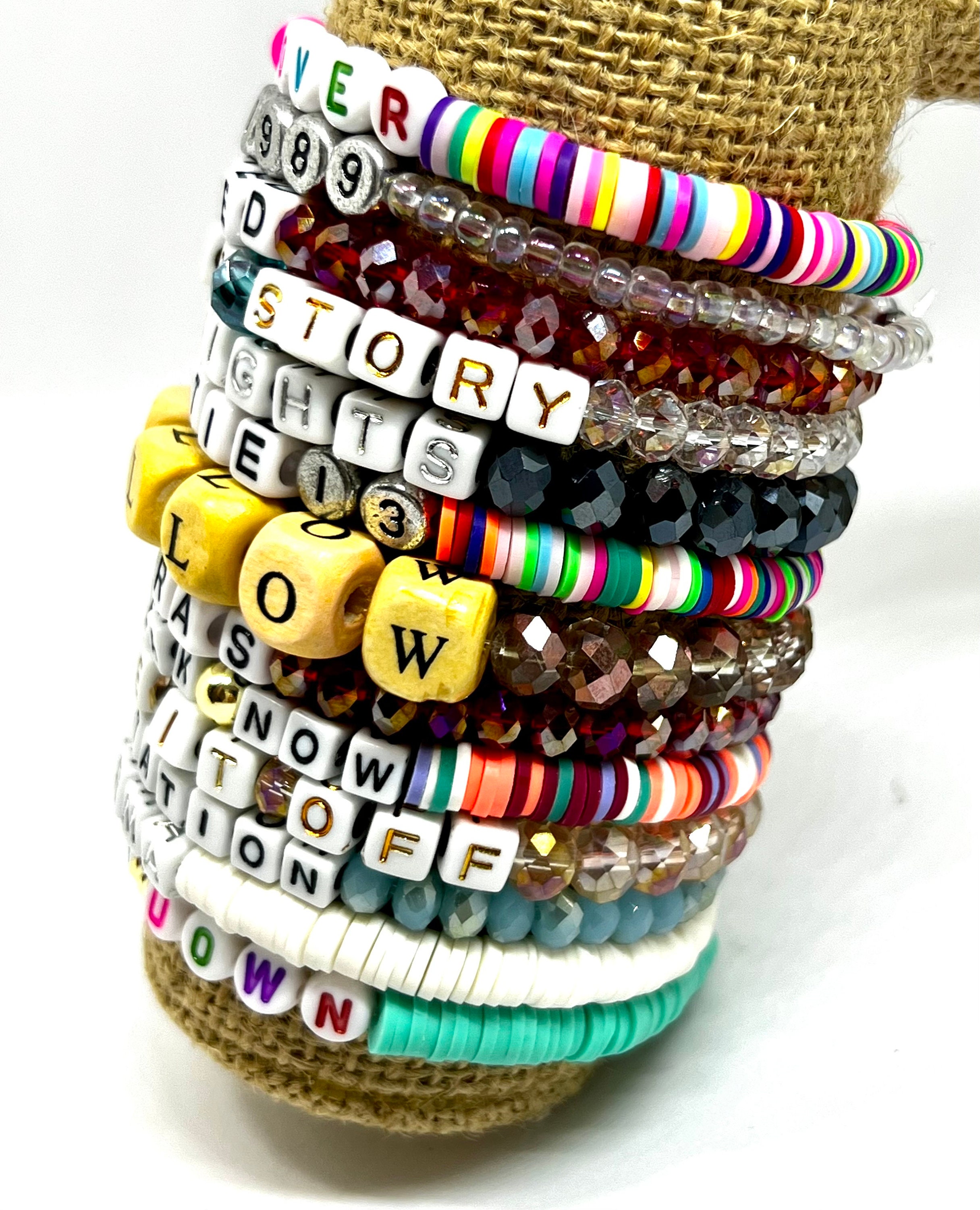 Taylor Swift Lucky 13 Bracelet Stack - Etsy