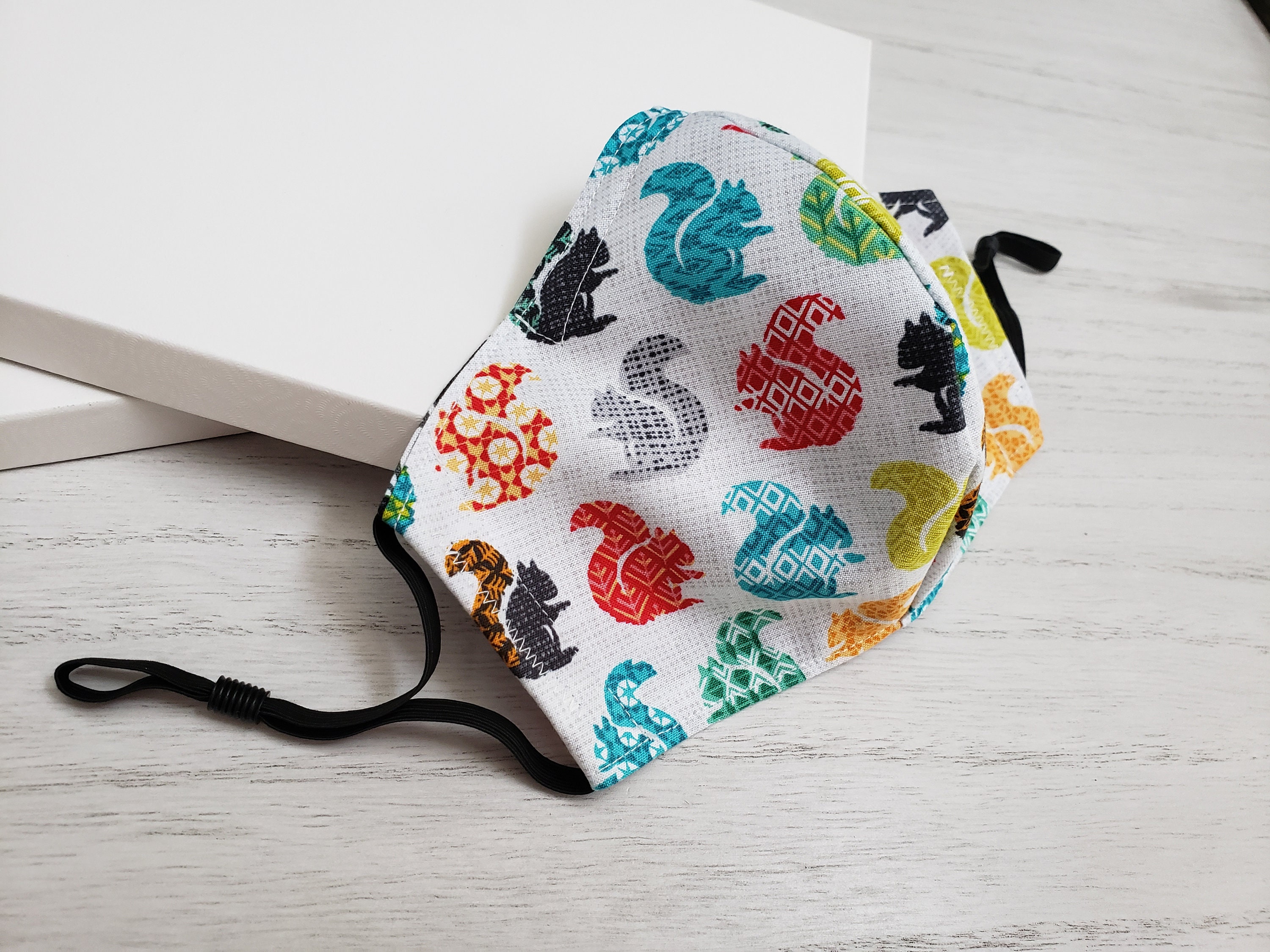 Squirrel Mask Squirrel Face Mask Squirrel Mask Adjustable Etsy