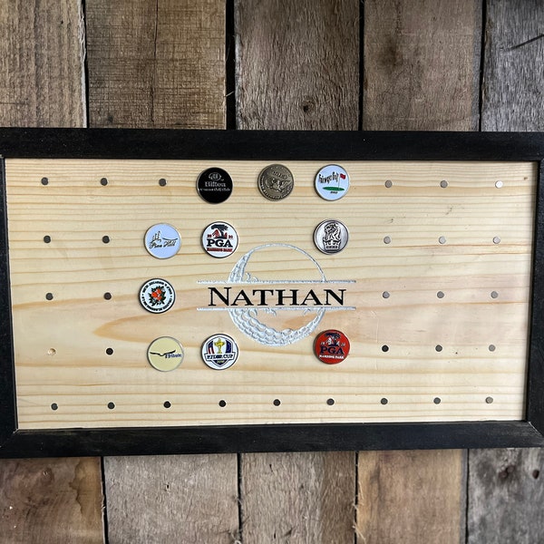 Ball Marker Display Frame - Etsy