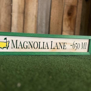 Magnolia Lane Sign - Etsy