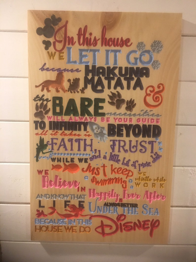 In This House Sign - Etsy