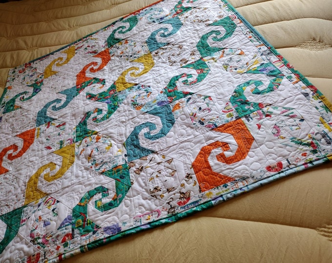 Snail's Trail Quilt - Etsy
