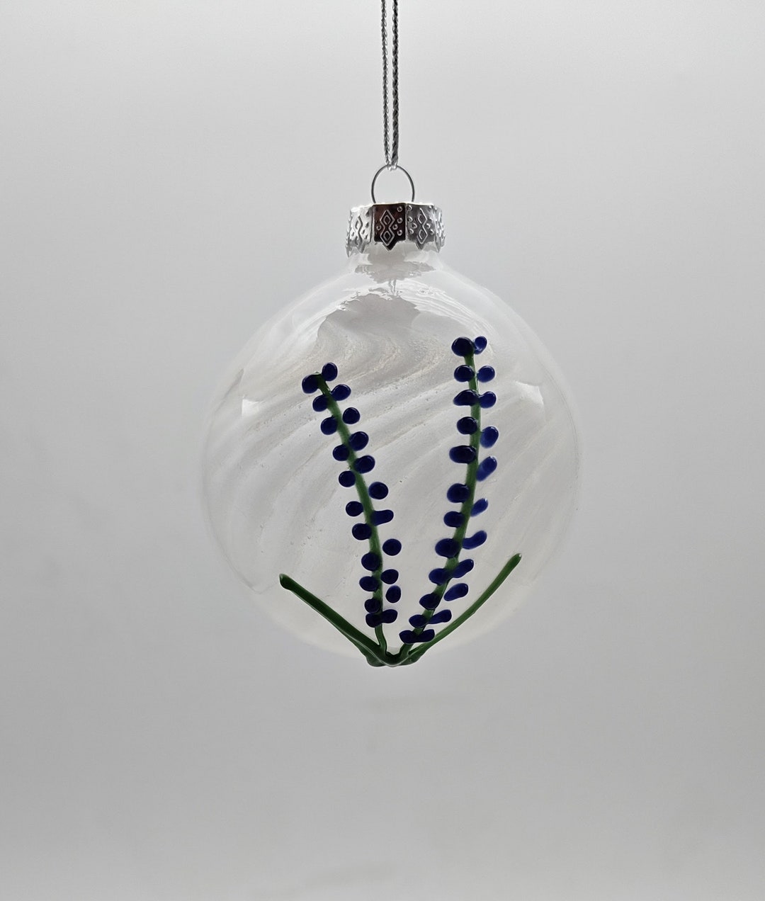 Custom Handblown Glass Ornament – Match Your Vase or Jewelry - Etsy