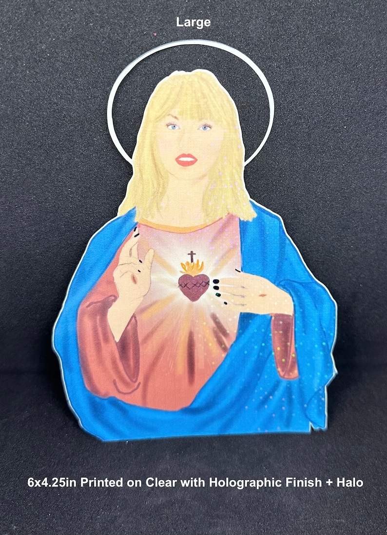 Taylor Swift Jesus Sticker - Etsy